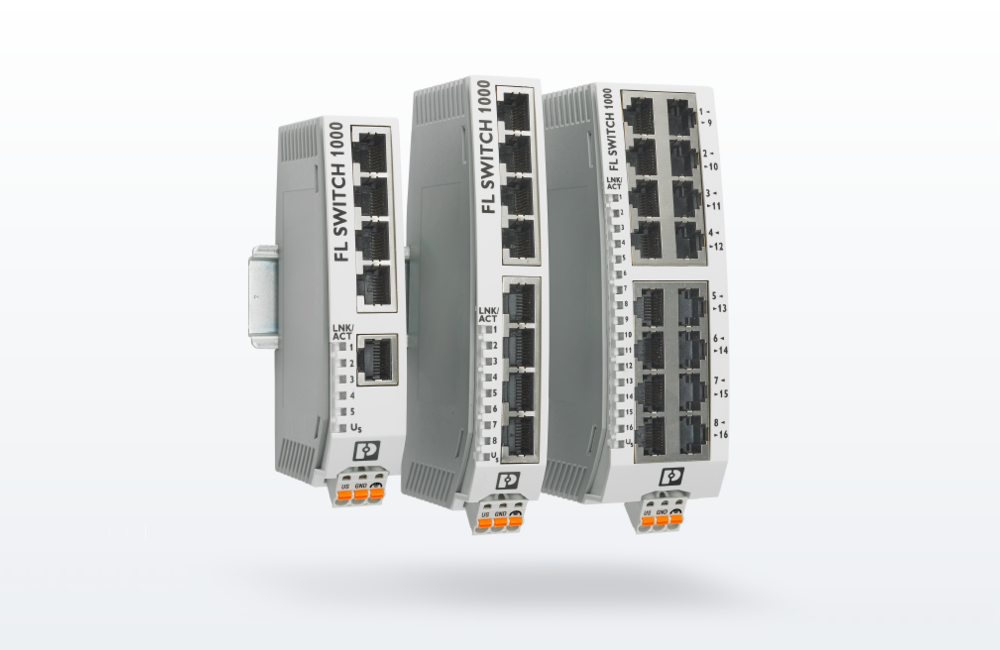 Switches industriales no gestionables FL SWITCH 1000 – Tikal
